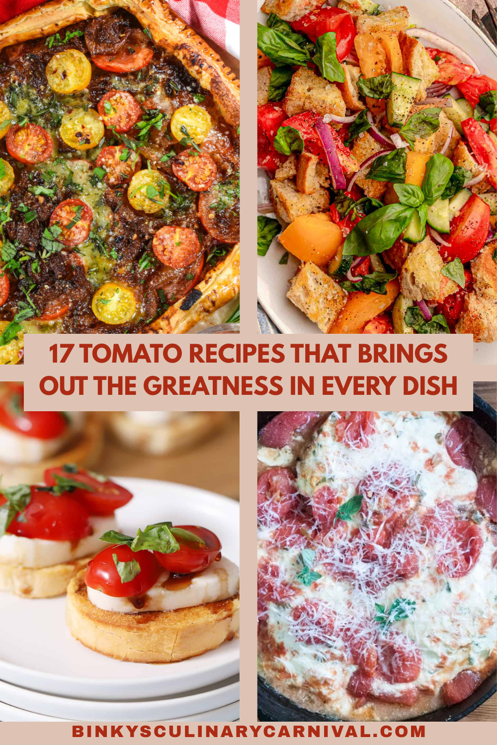 17 Tomato Recipes That Brings Out The Greatness in Every Dish - Binky's ...