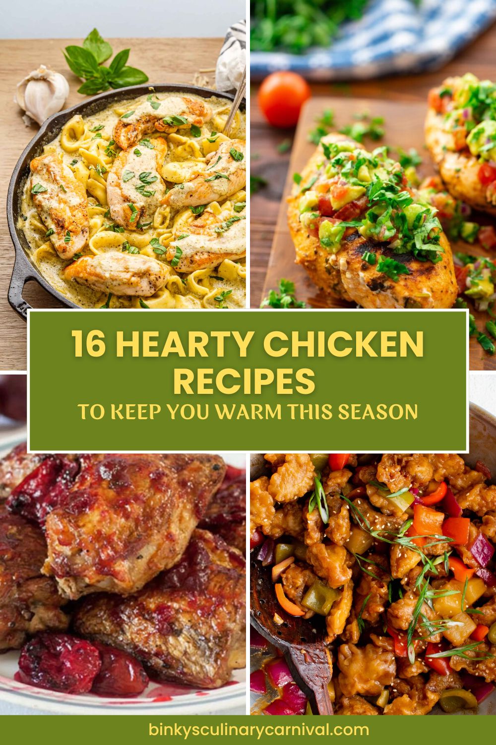 16 Hearty Chicken Recipes to Keep You Warm This Season - Binky's ...