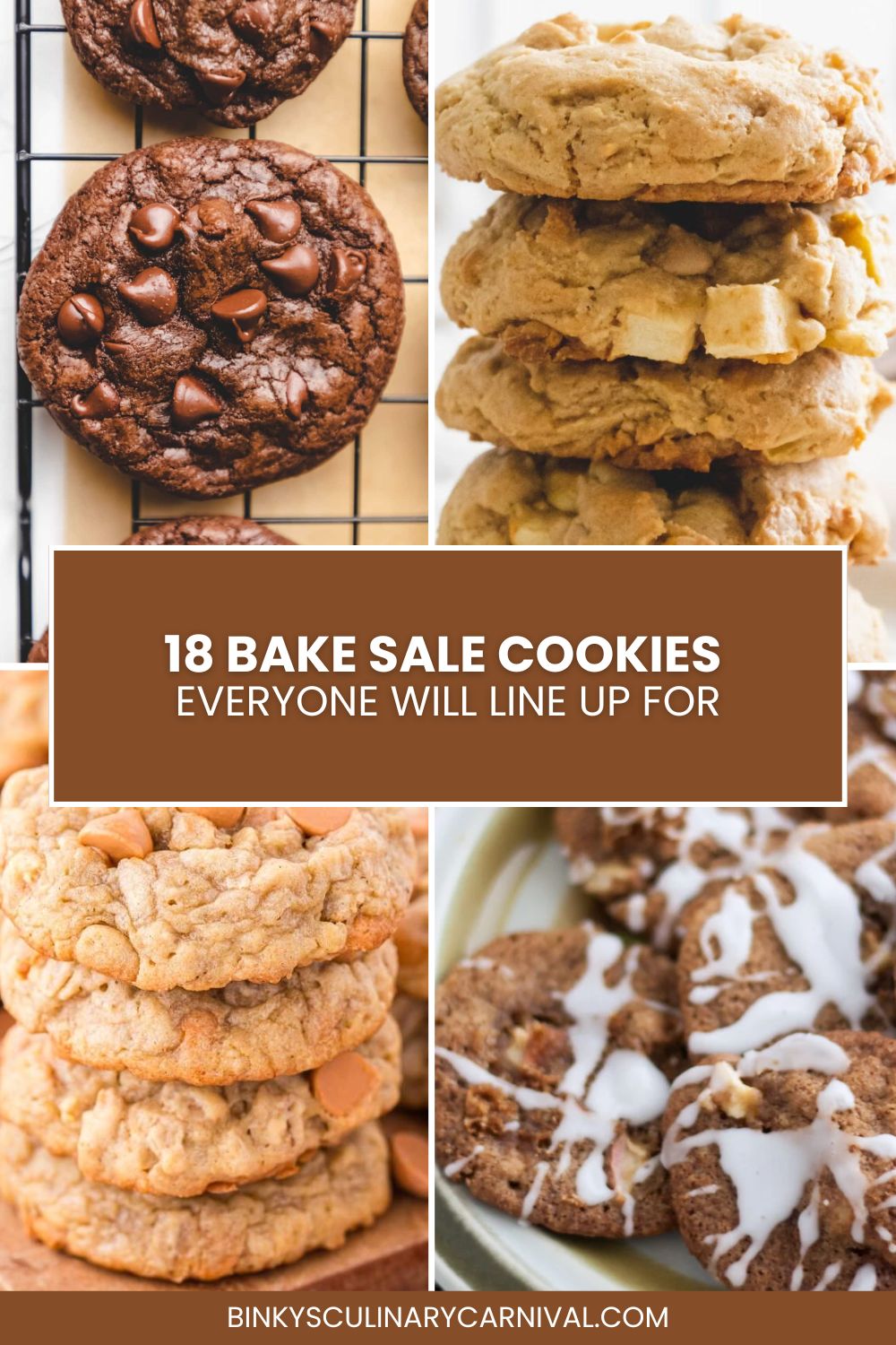 18 Bake Sale Cookie Recipes Everyone Will Line Up For - Binky's ...