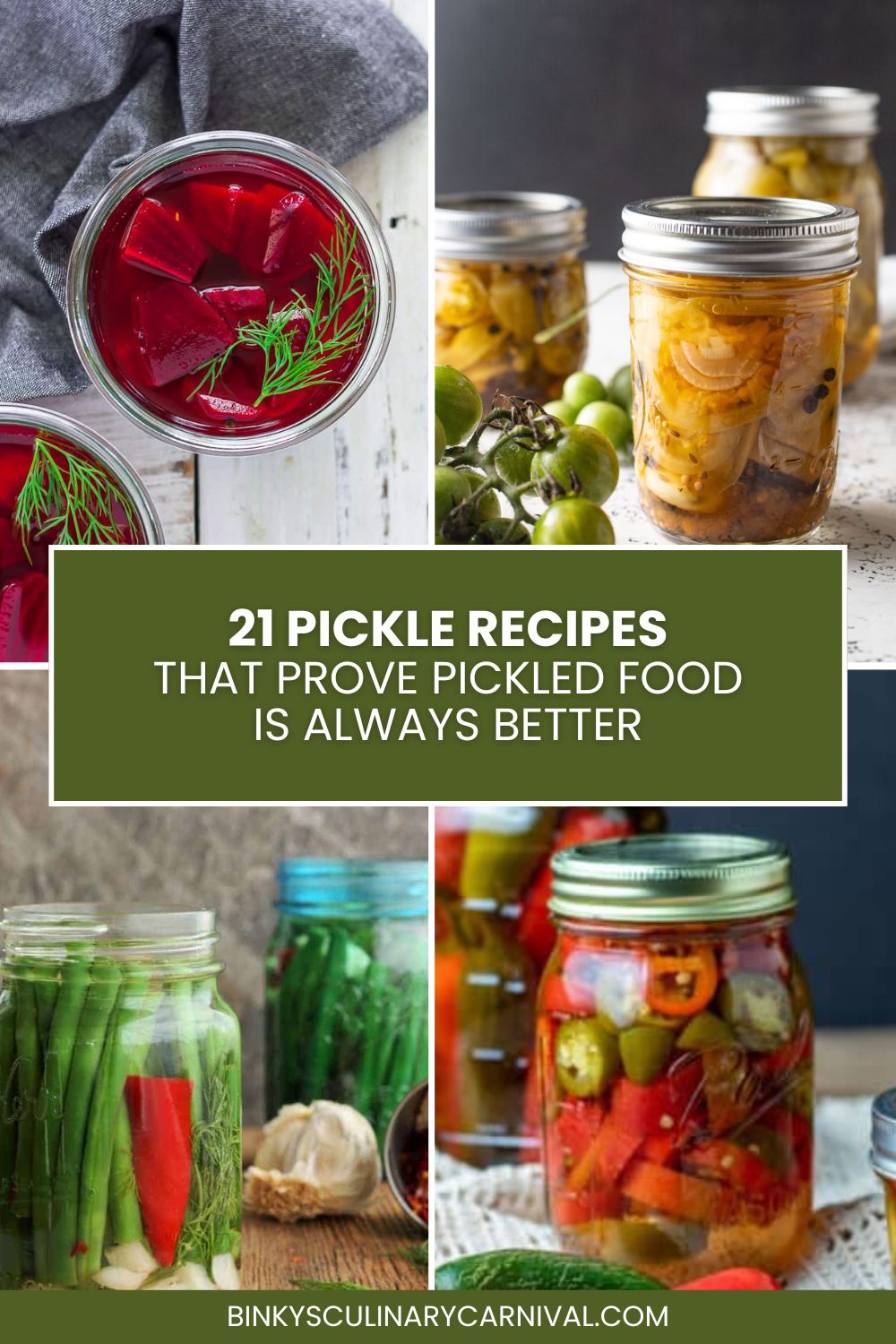 21 Pickle Recipes That Prove Pickled Food Is Always Better - Binky's ...