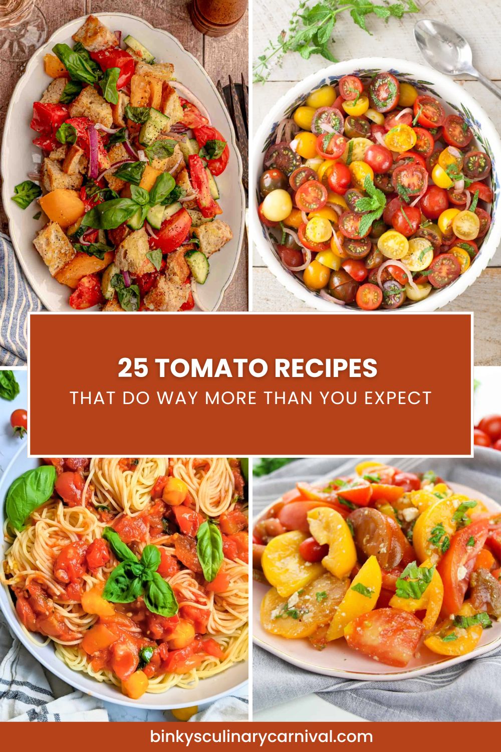 25 Tomato Recipes That Do Way More Than You Expect - Binky's Culinary ...
