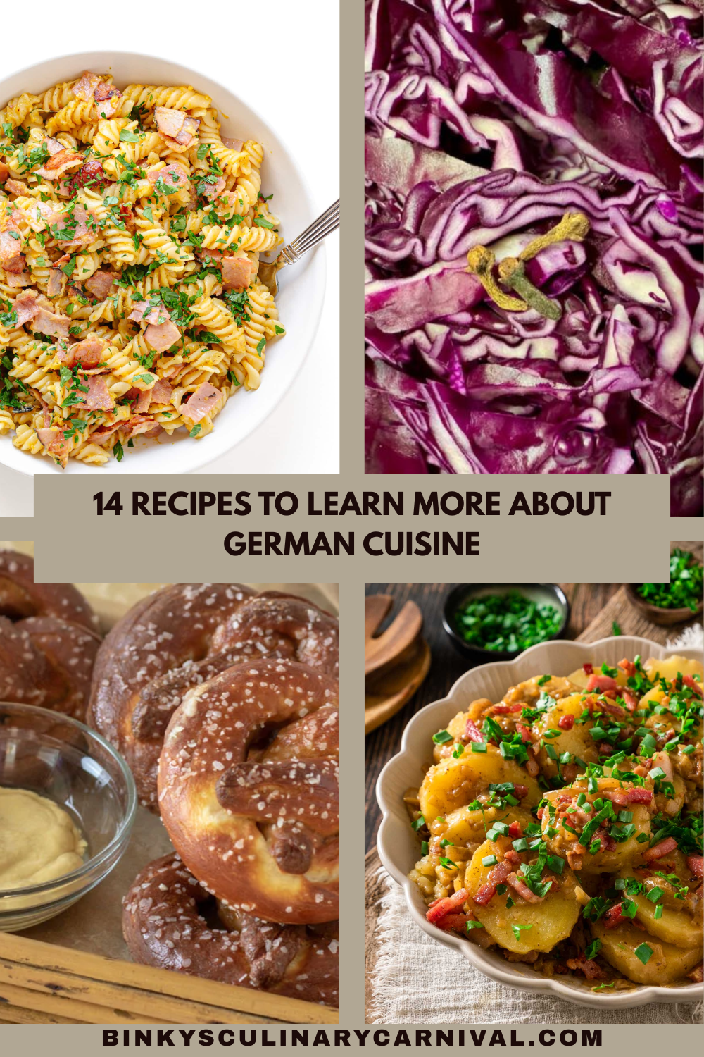 14 Recipes To Learn More About German Cuisine - Binky's Culinary Carnival