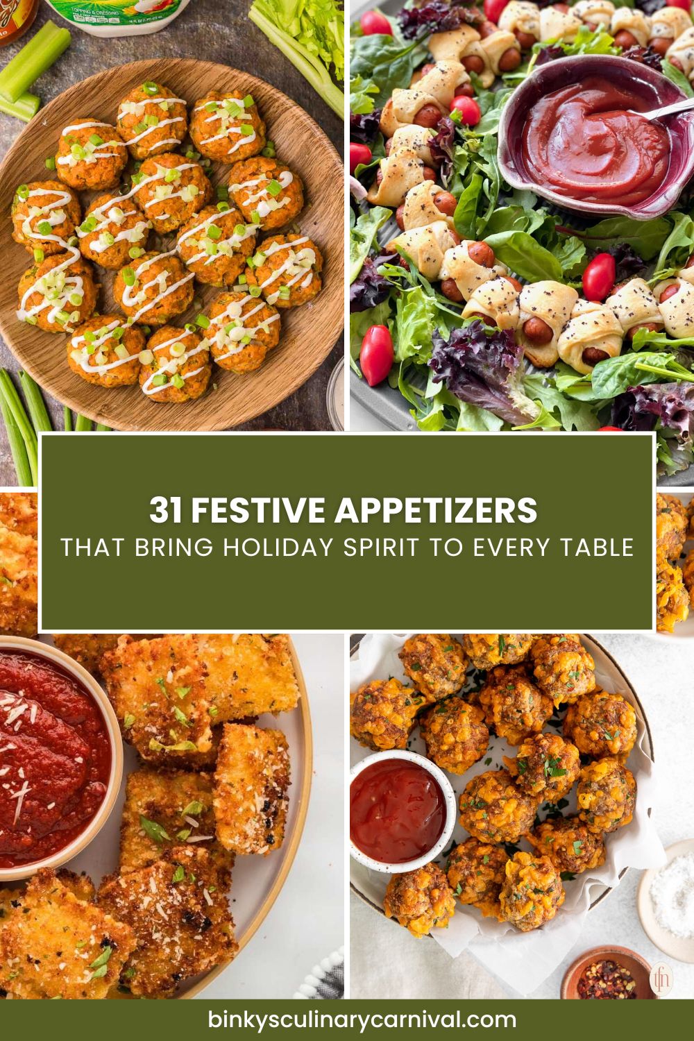 31 Festive Appetizers That Bring Holiday Spirit to Every Table - Binky ...