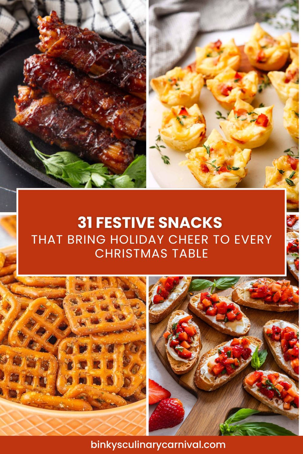 31 Festive Snacks That Bring Holiday Cheer to Every Christmas Table ...