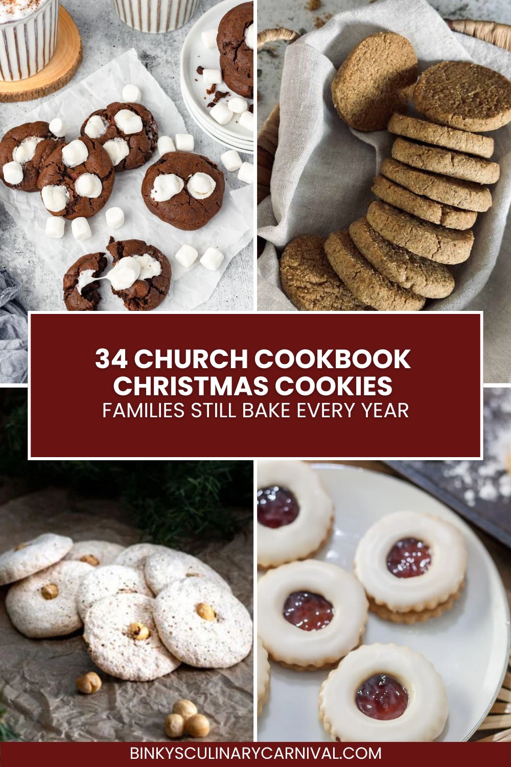 34 Church Cookbook Christmas Cookies Families Still Bake - Binky's ...