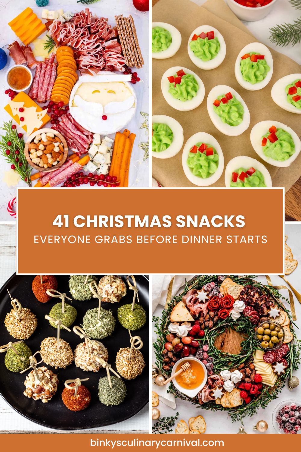 41 Christmas Snacks Everyone Grabs Before Dinner Starts - Binky's ...