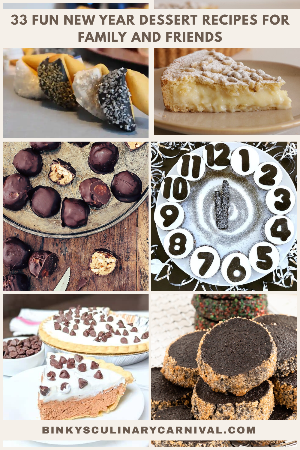 33 Fun New Year Dessert Recipes For Family and Friends - Binky's ...