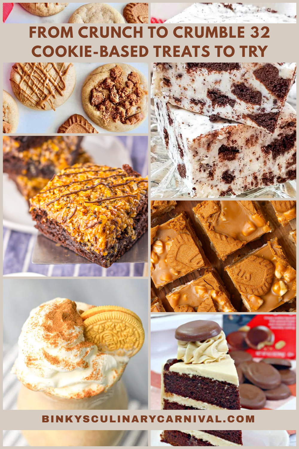 From Crunch to Crumble 32 Cookie-Based Treats to Try - Binky's Culinary ...