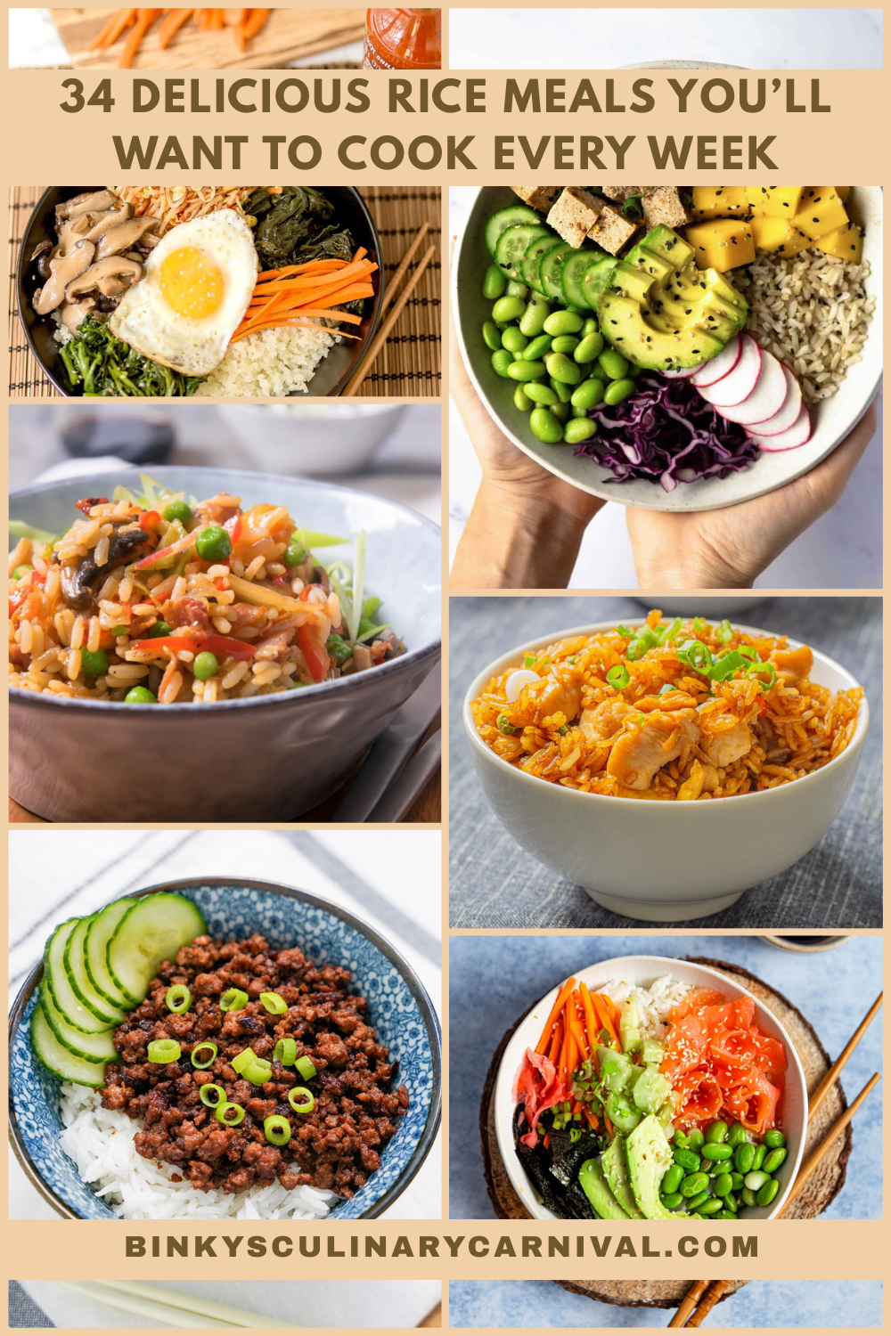 34 Delicious Rice Meals You’ll Want to Cook Every Week - Binky's ...