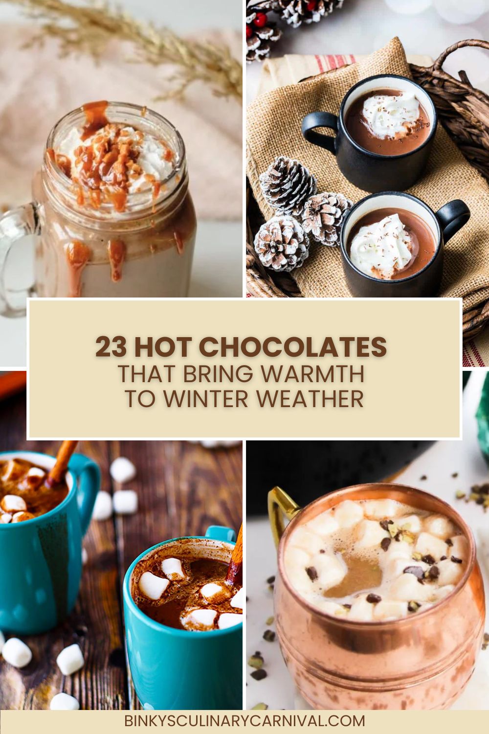 23 Hot Chocolates That Bring Warmth to Winter Weather - Binky's ...